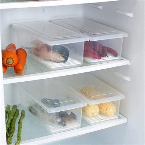 1 L Abs Plastic Vegetable Fridge Container At Rs 30 In Rajkot Id