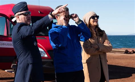 Dvids Images King Queen Of Denmark Greenland Prime Minister Visit Pituffik Sb [image 4 Of 8]