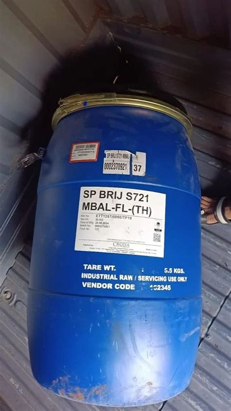 Brij 721 Steareth 21 At ₹ 730 Kg Ingredients Of Cosmetics In Tundla