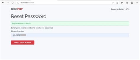 Build A Secure Password Reset System With Twilio Verify In Cakephp Twilio
