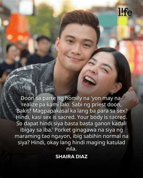 Shaira Diaz Shared That The Homily Made Them Realize The Significance