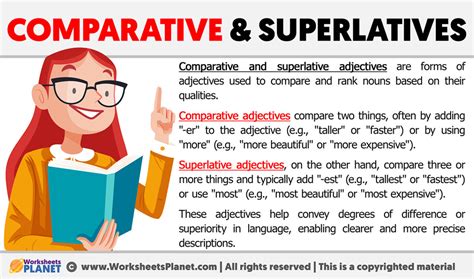 Comparative And Superlative Adjectives