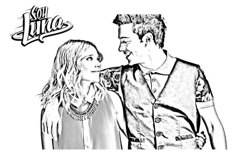Dibujos De Soy Luna Para Colorear E Imprimir Pdf