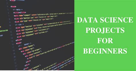 top 5 data science projects for beginners