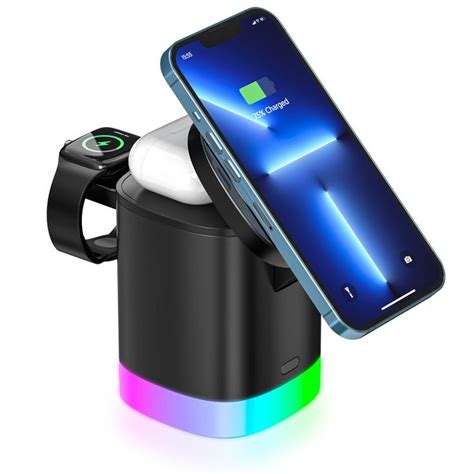 Triscend™ 3 In 1 Charge Cube Wireless Charger Wireless Charging Station
