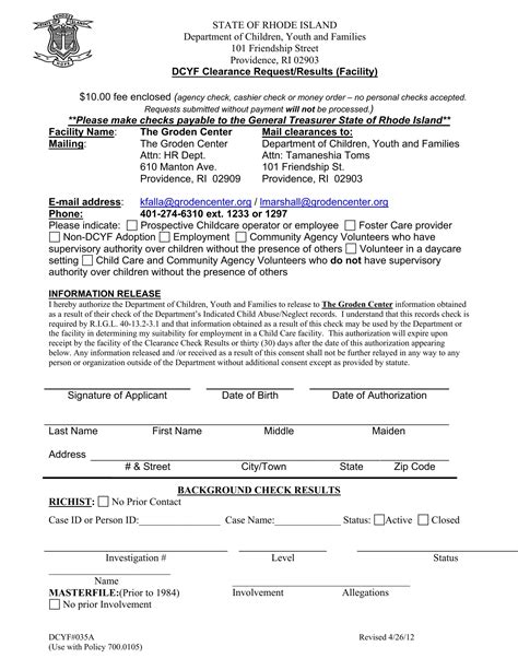 Form Dcyf 035a ≡ Fill Out Printable Pdf Forms Online
