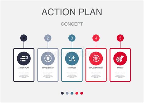 Action Plan Improvement Strategy Stock Vector Illustration Of Online Sign 263967238