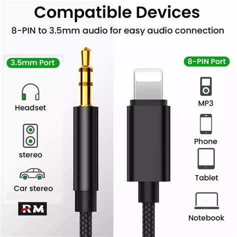 Aux Audio Type C To 35 Lig To 35mm Jack Speaker Cable Car Headphone Typec Aux Converter Lazada