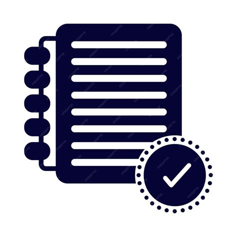 Premium Vector Note Note Pad Time Tick Dairy Daily Note Deadline List