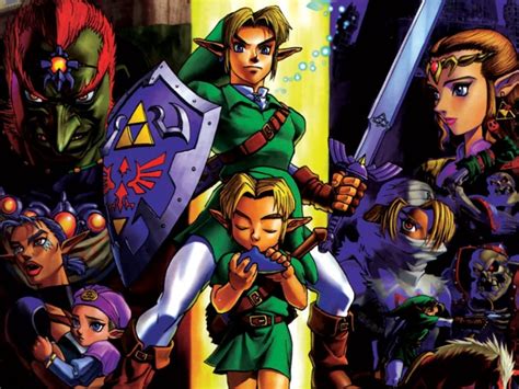 Ocarina Of Time Art Officiel
