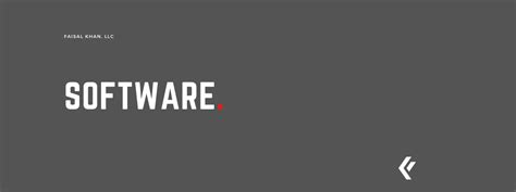 Software Faisal Khan