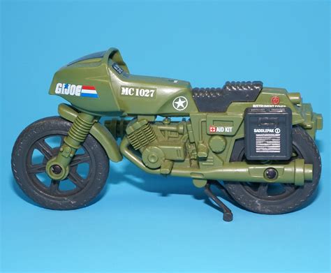 1982 Gi Joe Ram Ram Rapid Fire Motorcycle 100 Complete Hasbro Read