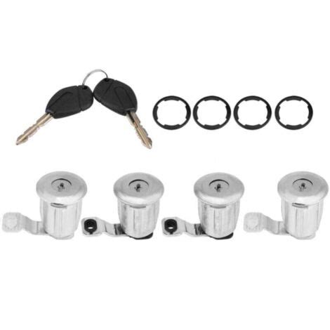 Juego De Cilindros De Cerradura De Puerta De Coche Con Llaves Aptos Para Partner Berlingo Xsara