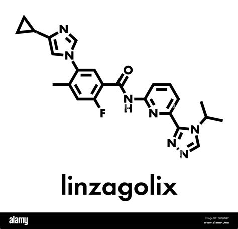 Linzagolix Drug Molecule Skeletal Formula Stock Vector Image And Art Alamy
