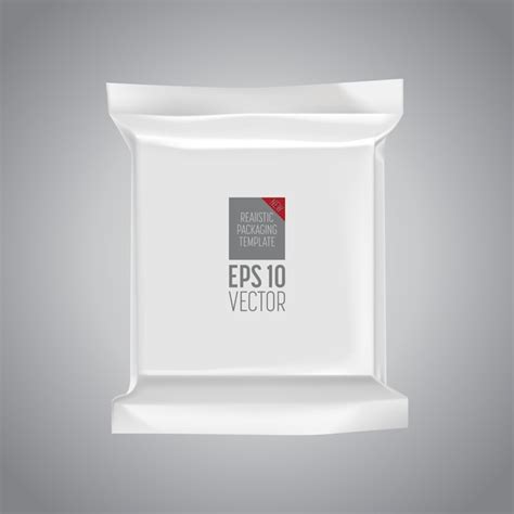 Premium Vector Blank Packaging Template Isolated