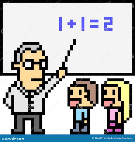 Pixel Art Classroom Stock Illustration Illustration Of Classroom