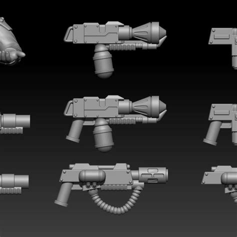3d Printable Stygian Hellshades Modular Infantry By Mad Robot Miniatures