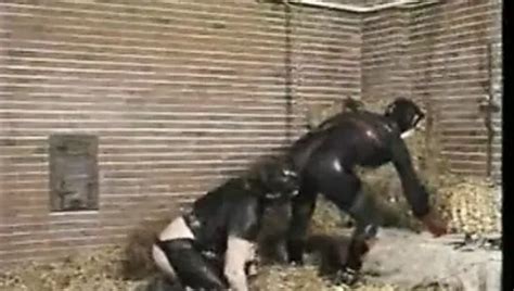 穿着乳胶紧身衣的金发荡妇 Xhamster