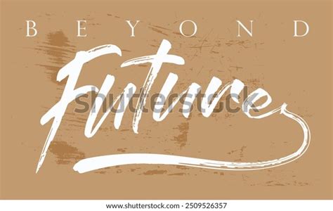Future Slogan Print T Shirt Graphics Stock Vector Royalty Free