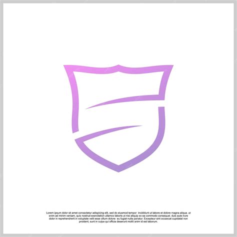 Premium Vector Shiled Logo Design With Unique Concept Premium Vector