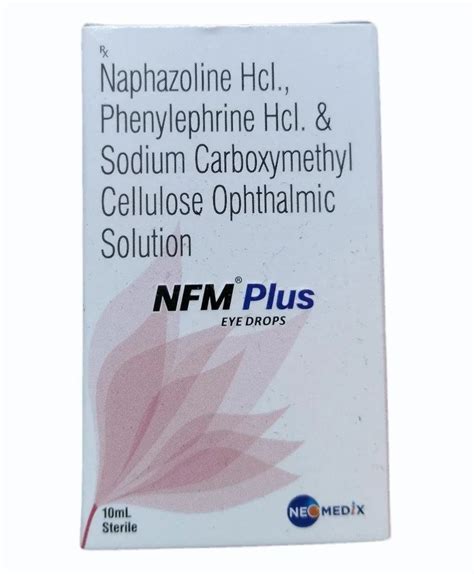 Naphazoline Hcl Phenylephrine Hcl Sodium Carboxymethyl Cellulose