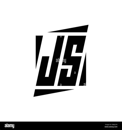 Js Logo Monogram With Modern Style Concept Design Template Isolated On