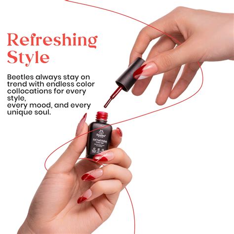 Candy Cane White Glitter Red Flame Red Gold Silver 6 Colors Gel Set
