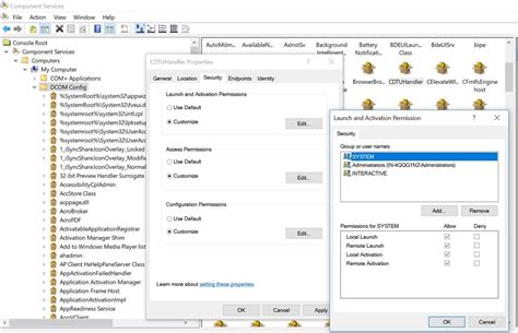How To Edit DCOM CONFIG Component Programmatically
