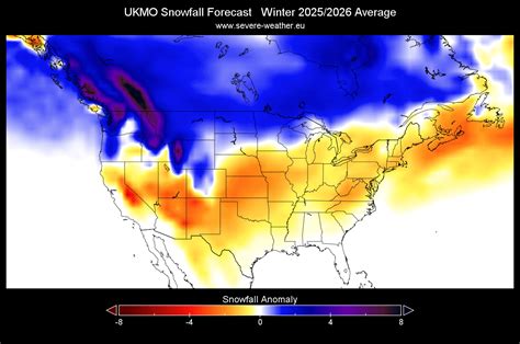 Winter 20252026 Snowfall Predictions New Forecast Data Shows Better
