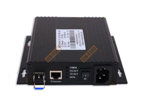 Nova Cvt320 Optical Fiber Converter Led Card Shopping