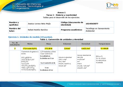 Tarea 2 Materia Y Reactividad Anexo 1 Tarea 2 Materia Y Reactividad