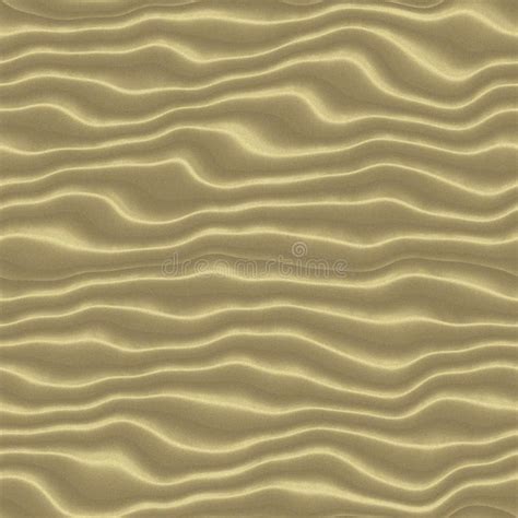 Closeup Seamless Texture Of Sand Repeatable Pattern Stock Illustration