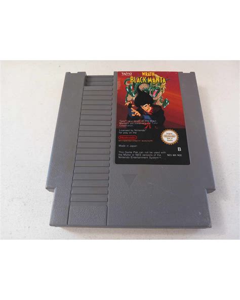 Nes Wrath Black Manta Pal B