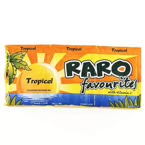 Raro Favourites Tropical 3pk Kiwi Shop