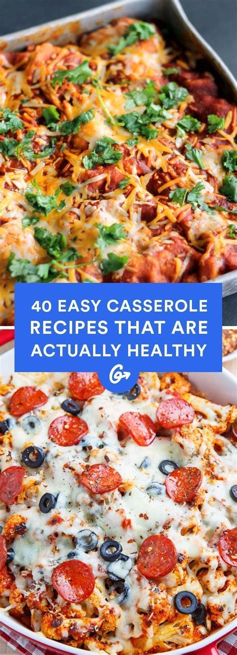 20 Easy Healthy Casserole Recipes Healthy Casserole Recipes Easy