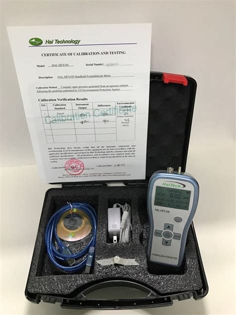 Haltech Handheld Formaldehyde Hcho Monitor Meter Active Pump