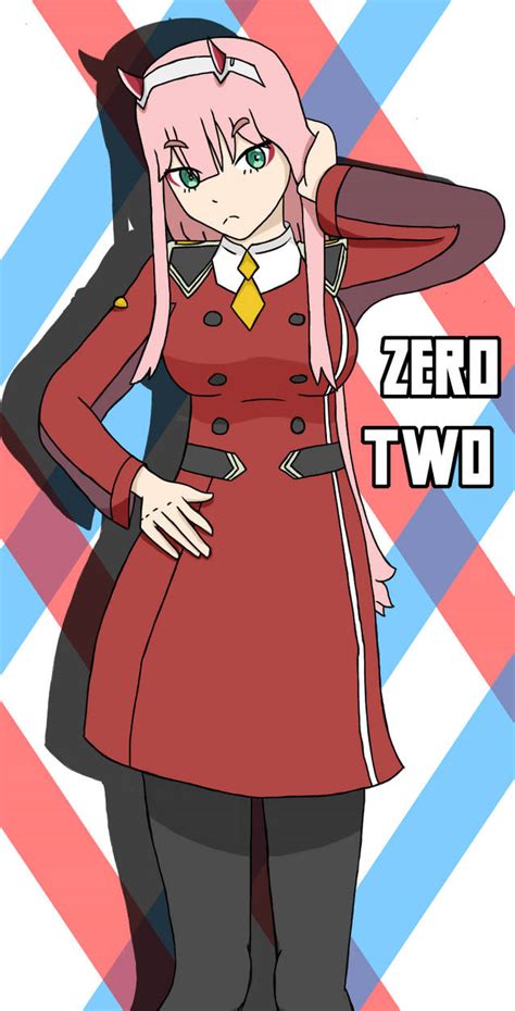 Zero Two Darling In The Franxx By Sqwarkdemon On Deviantart