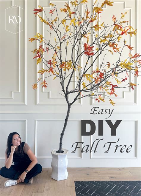 Easy Diy Faux Fall Tree Remington Avenue