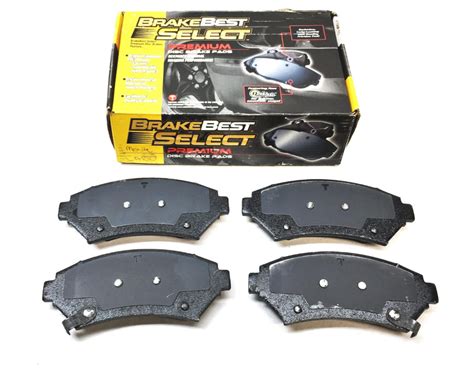 Brake Best Select Premium Disc Brake Pads 4 Piece Set Sm1076 Nos —