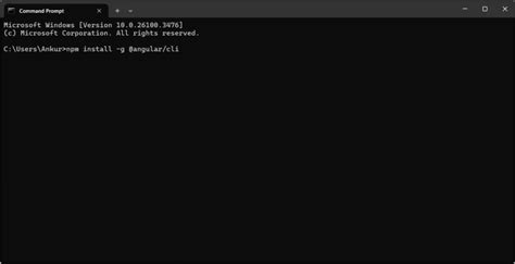 Setting Up Your Angular Development Environment