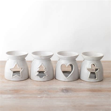 Pl0210109 10 6cm Tree Oil Diffuser Christmas Candle Holders