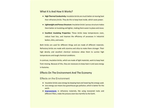 Heat Warriorsdifference Between Refractory Bricks And Insulation Bricks00001pptx