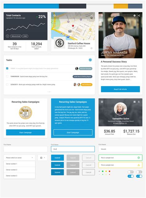 Free Ui Elements Psd Vector Uidownload