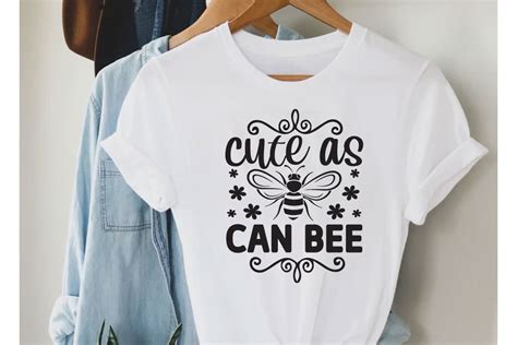 Cute As Can Bee Svg Graphic By Sd Design · Creative Fabrica