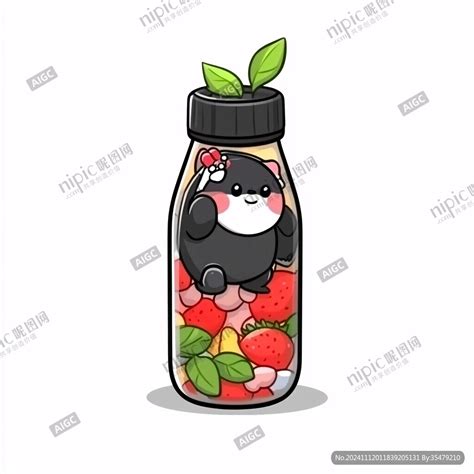 Ai创作图龟苓膏卡通 卡通黑枸杞 调料瓶插画 烧仙草卡通 龟苓膏插画 莓果拟人卡通形象 酸梅汤插画 西瓜酱插画 草莓汁插画 卡通清补凉 Q版黑豆 仙草冻插画 Q版草莓 酸奶卡通ip 清补凉卡通