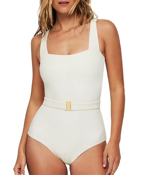 Hermoza Belted Marisa One Piece Swimsuit Smart Closet