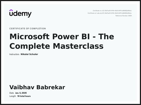 Vaibhav Babrekar On Linkedin Powerbi Dataanalytics Professionaldevelopment Continuouslearning