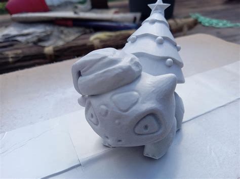 Xmas Bulbasur For Wife R3dprinting
