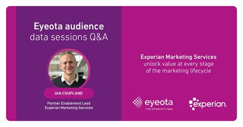 Experian On Linkedin Audience Data Sessions Qanda With Experian Uk
