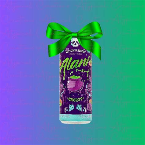 Alani Nu Energy Halloween Witches Brew Cauldron Png Etsy